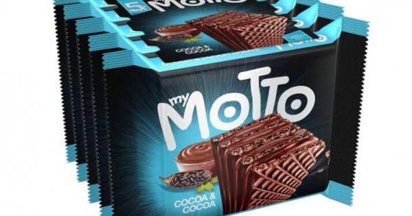 Pachet 5 Napolitane My Motto Cocoa & Cocoa, 34 g/Buc, My Motto Cocoa ...