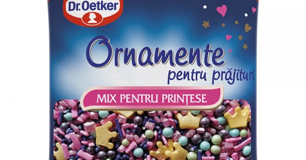 Ornamente Colorate pentru Prajituri DR. OETKER, Zahar, 30 g, Mix pentru ...