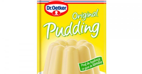 Praf de Budinca cu Gust de Lamaie Dr. Oetker, 40 g, Praf pentru Budinca ...