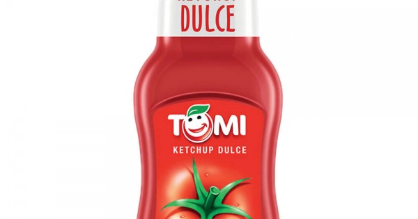 Ketchup Dulce Tomi, 500g, 6 Buc/Set, Ketchup, Ketchup Dulce, Ketchup ...