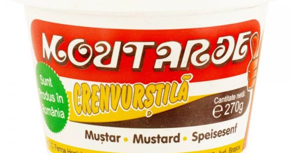Mustar Crenvurstila, 270 g, 32 Buc/Bax, Mustaruri, Mustaruri la Bax ...