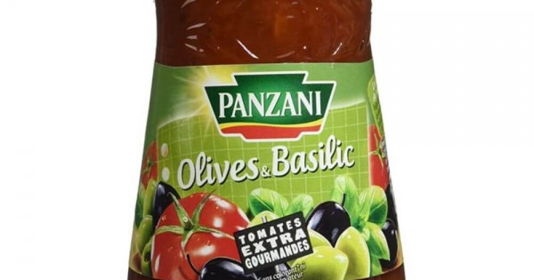 Sos Olive & Basilico Panzani, 210 g, Sos pentru Paste cu Masline si ...