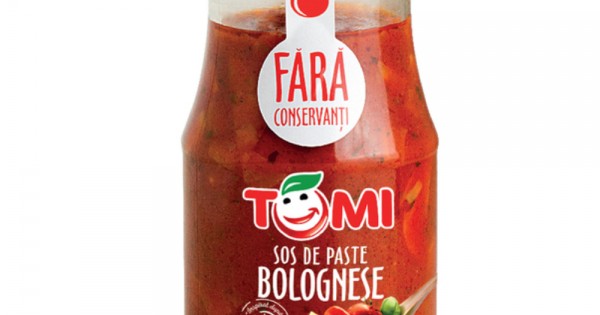 Sos de Paste Bolognese, Tomi, 400 g, 6 Buc/Bax, Sos de Paste Tomi, Sos ...