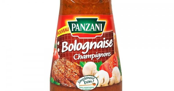 Sos pentru Paste Panzani Bolognaise Champignons, 400 g, Sos Bolognese ...