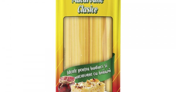 Macaroane Clasice Baneasa, 500 g, Paste Fainoase, Paste Macaroane ...