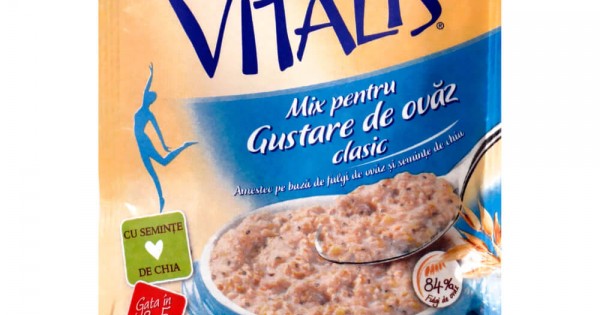 Gustare de Ovaz Vitalis Clasic Dr.Oetker, 50g, Ovaz, Ovaz Instant, Mix ...