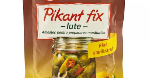Pikant Fix Iute DR. OETKER, Ideal pentru Muraturi, 100 g, Conservant ...