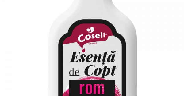 Esenta de Copt cu Rom Coseli, 30 ml, Esente pentru Prajituri, Esenta de ...