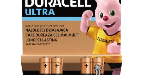 Set 4 Baterii DURACELL Ultra R3 AAA, Baterii AAA, Baterii R3, Baterii ...