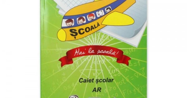 Caiet A5 Matematica ECADA, 140 File, 60 g/m², Coperta Policroma, Cotor ...