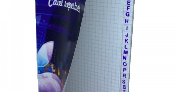 Caiet Repertoar A4, 48 File Matematica, Coperta Policromie, Caiet de ...