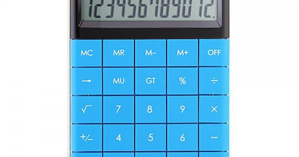 Calculator de Birou Modern Deli 1589, 12 Digits, Albastru, Alimentare ...
