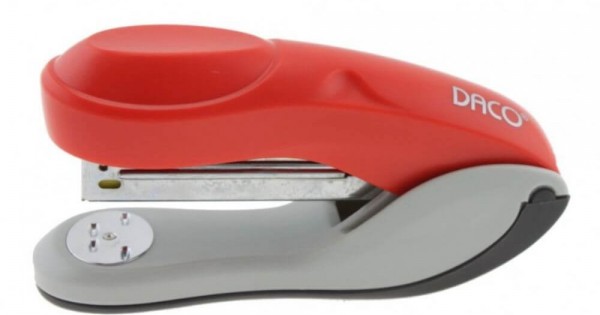 Capsator DACO, 16 Coli, Capse 24/6, Corp Metalic Rosu, Capsatoare ...