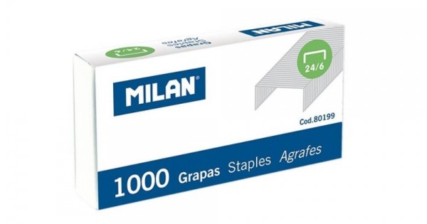 Set 1000 Capse Metalice MILAN 24/6, Capse Metalice 24/6, Capse din ...