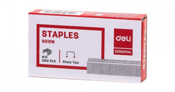 Set 1000 Capse Metalice Deli Nr 10, 10 Coli, Capse Metalice 10, Capse ...
