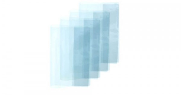 Set 25 Coperti Carte Speciala 1 DACO, 424x265 mm, PVC Transparent ...