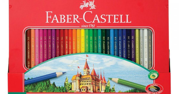 Creioane Colorate Faber-Castell Eco, 36 Buc/Set, Culori Asortate, Cutie ...