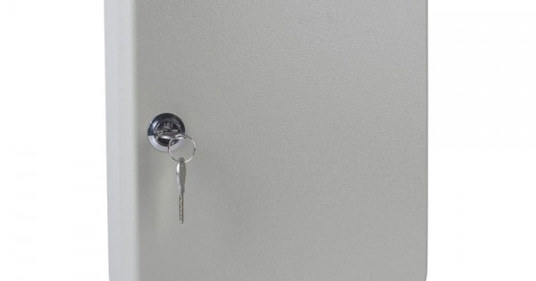 Cutie Metalica DONAU pentru 48 Chei, 250x180x80 mm, Gri, Panou Metalic ...