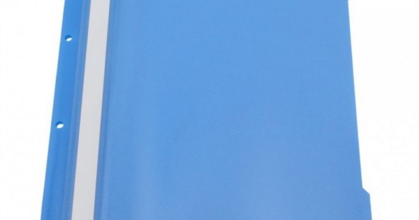 Set 50 Dosare Plastic cu Sina DACO, PVC, Albastru, Dosar Albastru ...