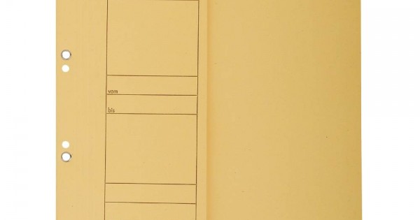 Dosar A4 cu Capse 1/2 Carton, Exacompta, Galben, Dosar de Carton ...