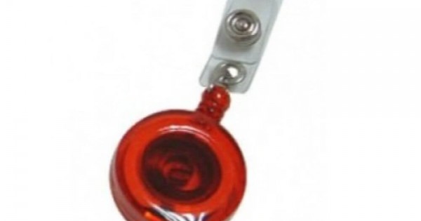 Snur Retractabil Rosu, Clips Prindere Legitimatie, Clips Prindere ...