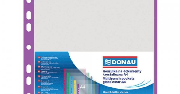 Set 100 Folii de Protectie A4 Verticale, Tip Coaja Portocala, Margine ...