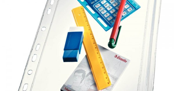 Set 5 Folii Protectie Documente A4, 200 Microni, Clapa Laterala ...