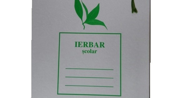 Ierbar Scolar A4, 30 Set/Caiet, pentru Clasele I-IV, Caiet cu plante - Brandpaper Company