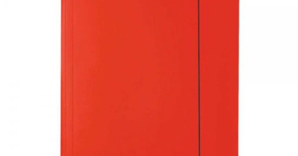 Mapa A4 din Carton cu Elastic Esselte Economy, Rosie, Mapa Carton, Mape ...