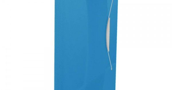 Mapa Esselte Vivida, A4, Plastic, cu Elastic, Albastru, Mapa din ...