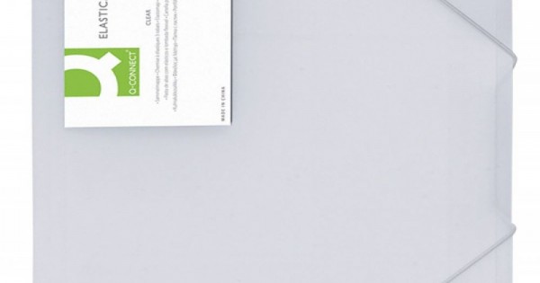 Mapa din Plastic Q-CONNECT cu Elastic pe Colturi, 247x319 mm, Culoare ...