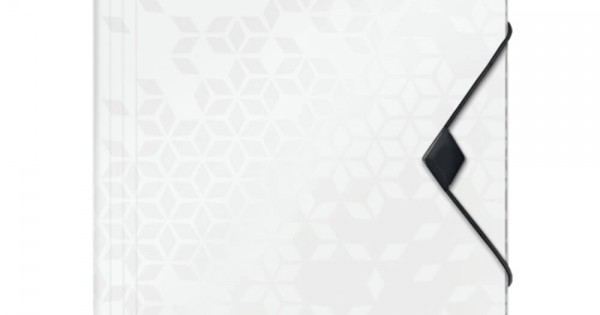 Mapa cu Elastic A4 Leitz Wow, Alb Metalizat, Mapa Proiecte, Mapa ...