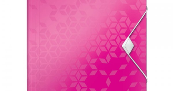 Mapa cu Elastic A4 Leitz Wow, Roz Metalizat, Mapa Proiecte, Mapa ...