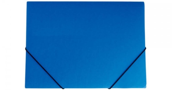 Mapa Plastic cu Elastic A4 Factis, Albastra, Mape din Plastic, Mape ...