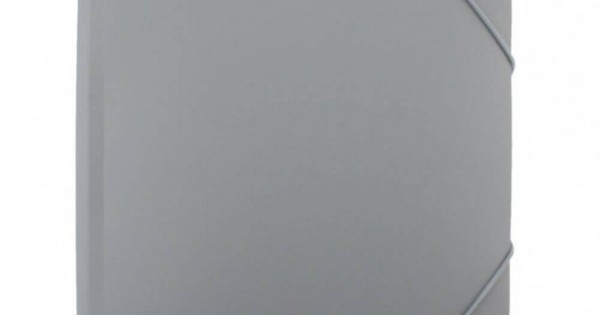 Mapa Plastic cu Elastic A4 DACO, 500 MIC, Gri, Mape din Plastic, Mape ...