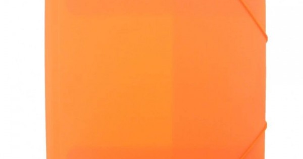 Mapa Plastic cu Elastic A4 DACO, 500 MIC, Portocalie, Mape din Plastic ...