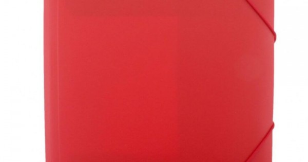 Mapa Plastic cu Elastic A4 DACO, 500 MIC, Rosie, Mape din Plastic, Mape ...