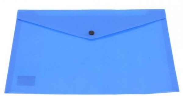 Mapa Plic Plastic A4 Factis, Inchidere cu Capsa, Albastra, Mape din ...