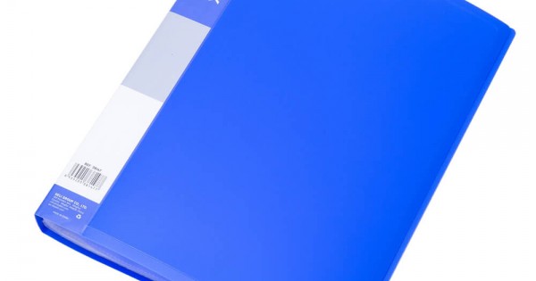 Mapa Prezentare A4 Deli, 40 Folii, Coperta Rigida din Polipropilena ...