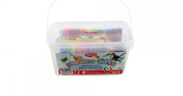 Plastilina DACO, 500 g, 14 Culori/Set, Batoane de Plastilina ...