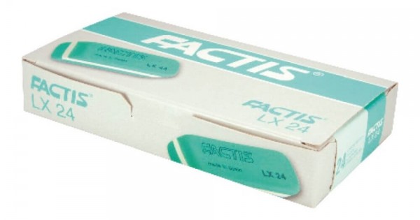 SET 24 Radiere FACTIS, Turcoaz, Radiera Dreptunghiulara, Radiere, Guma ...