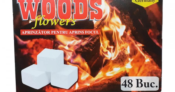 Set 48 Pastile pentru Aprins Focul, Aprinzatoare Foc, Pastile pentru ...