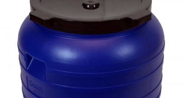 Bidon cu Filet STERK, Capacitate 100 L, Dimensiune 52 x 45 cm, Albastru ...