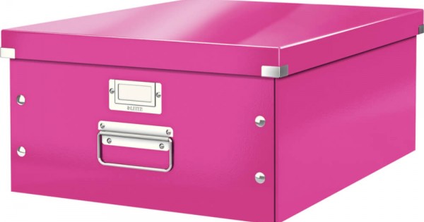 Cutie Organizer Medie din Carton Solid Laminat Leitz Click and Store ...