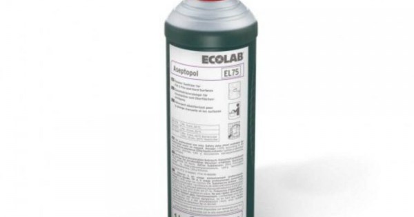 Detergent Dezinfectant ECOLAB Aseptopol EL 75, 1 L, pentru Oale si ...