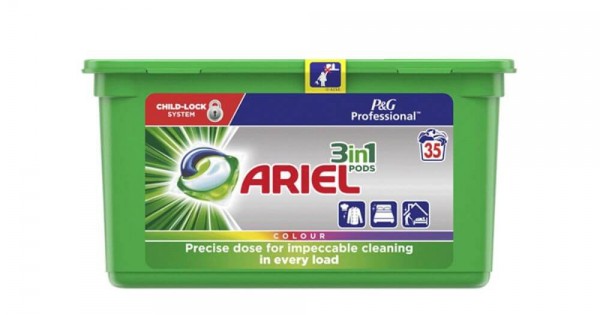Detergent Rufe ARIEL Color 3 in 1 Pods, 35 Capsule, Detergent Capsule ...