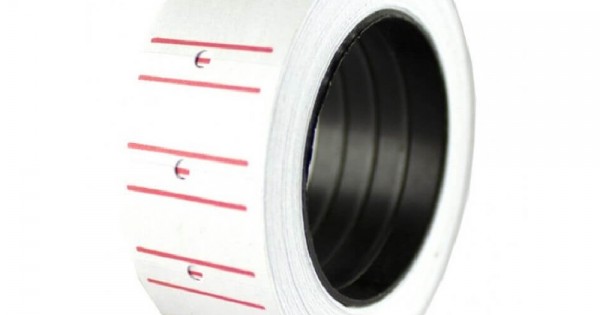 Set 10 Role Etichete de Pret Albe 21x12 mm, 300 Etc/Rola - Etichete ...