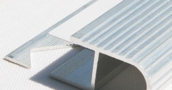 Profil de Treapta AL2110, Aluminiu, 2 m, Argintiu, Semi Rotund, Profil ...