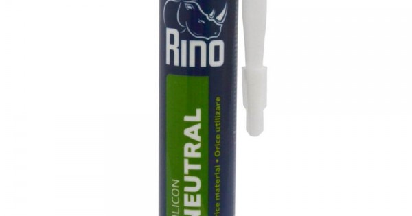 Silicon Neutral Rino, Transparent, 280 ml, pentru Materialele de ...