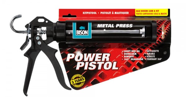 Pistol pentru Silicon Bison, cu Functie de Oprire, Pistol Tub Silicon ...